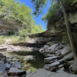 Greeter Falls Loop and Greeter Trail to Alum Gap, Tennessee - 1,059 ...