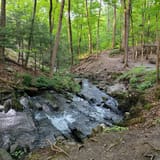 Waterfall Overlook via Riverside and Upland Trail Loop, New York ...