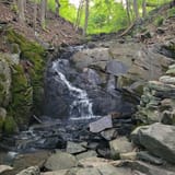 Waterfall Overlook via Riverside and Upland Trail Loop, New York ...