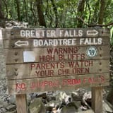 Greeter Falls Loop and Greeter Trail to Alum Gap, Tennessee - 1,059 ...