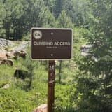 Elk Falls via Scout Line, Chimney Rock, and Bulging Elk Loop, Colorado ...