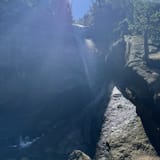 Elk Falls via Scout Line, Chimney Rock, and Bulging Elk Loop, Colorado ...