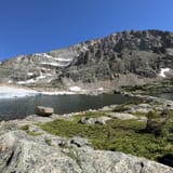 Lion and Snowbank Lake via Thunder Lake and Wild Basin Trail, Colorado ...