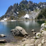 Surprise and Amphitheater Lake via Amphitheater Trail, Wyoming - 2,191 ...