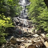 Arethusa Falls via Bemis Brook and Arethusa Falls Trails, New Hampshire ...