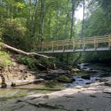 Machine Falls, Adams Falls, Busby Falls and Laurel Bluff Loop ...