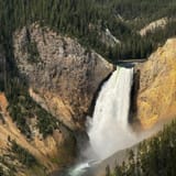 Inspiration Point, Yellowstone and Crystal Falls via North Rim Trail ...