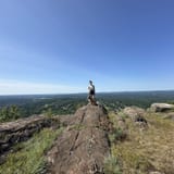 Mirror Lake, White Trail, and Castle Craig Loop, Connecticut - 2,194 ...