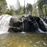 Corlieu Falls and Red Rock Falls via Lewis Creek National Scenic Trail ...