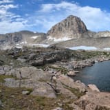Blue Lake and Little Blue Lake via Mitchell Lake Trail, Colorado ...