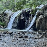 Corlieu Falls and Red Rock Falls via Lewis Creek National Scenic Trail ...