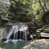 Lake Treman Loop via Gorge, Bear, and Rim Trail, New York - 2,225 ...