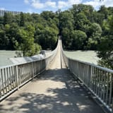 Saint Georges Bridge - Lignon Bridge - Sentier des Falaises Trail ...