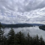 Quarry Rock Lookout from Deep Cove, British Columbia, Canada - 4,246 ...