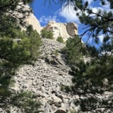 Mount Rushmore and Presidential Trail Loop, South Dakota - 2,342 ...