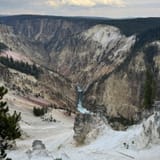 Inspiration Point, Yellowstone and Crystal Falls via North Rim Trail ...