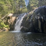 Corlieu Falls and Red Rock Falls via Lewis Creek National Scenic Trail ...