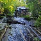 Jones Falls and Splash Dam Falls From Elk River Falls, Tennessee ...