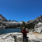 Midnight and Hungry Packer Lake via Sabrina Basin Trail, California ...