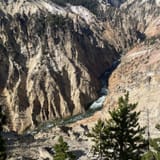 Inspiration Point, Yellowstone and Crystal Falls via North Rim Trail ...