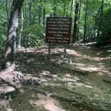 Appalachian Approach Trail to Springer Mountain, Georgia - 1,163 ...