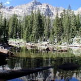 Mirror Lake and Crater Lake via Cascade Creek Trail, Colorado - 2,612 ...