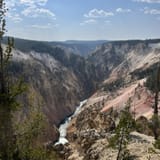 Inspiration Point, Yellowstone and Crystal Falls via North Rim Trail ...