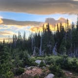 Camp Lakes, Rawah Lakes, and Twin Crater Lakes Loop Trail, Colorado ...
