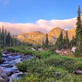 Camp Lakes, Rawah Lakes, and Twin Crater Lakes Loop Trail, Colorado ...
