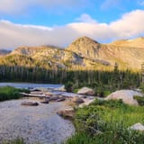 Camp Lakes, Rawah Lakes, and Twin Crater Lakes Loop Trail, Colorado ...