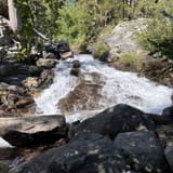 First Falls and Second Falls Trail to Third Lake, California - 1,954 ...