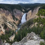 Inspiration Point, Yellowstone and Crystal Falls via North Rim Trail ...