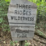 Three Ridges Loop via Appalachian Trail and Mau-Har Trail, Virginia ...