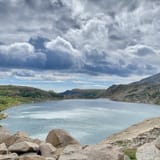 Blue Lake and Little Blue Lake via Mitchell Lake Trail, Colorado ...