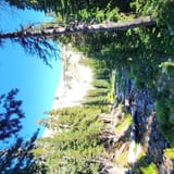 Blue Lake and Little Blue Lake via Mitchell Lake Trail, Colorado ...