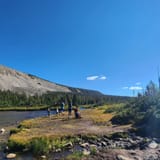 Blue Lake and Little Blue Lake via Mitchell Lake Trail, Colorado ...