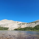Blue Lake and Little Blue Lake via Mitchell Lake Trail, Colorado ...