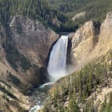 Inspiration Point, Yellowstone and Crystal Falls via North Rim Trail ...