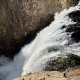 Inspiration Point, Yellowstone and Crystal Falls via North Rim Trail ...