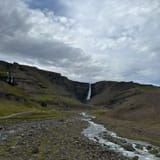 Hengifoss Waterfall via Litlanesfoss Waterfall, Eastern Region, Iceland ...