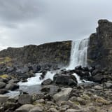 Öxarárfoss Waterfall via Almannagjá Trail, Capital Region, Iceland ...