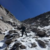 The Keyhole and Longs Peak via Longs Peak Trail, Colorado - 3,784 ...