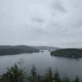 Quarry Rock Lookout from Deep Cove, British Columbia, Canada - 4,592 ...