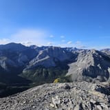 Mount Yamnuska Traverse and West Col Descent, Alberta, Canada - 1,539 ...