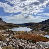 Blue Lake and Little Blue Lake via Mitchell Lake Trail, Colorado ...
