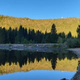 Mirror Lake and Crater Lake via Cascade Creek Trail, Colorado - 2,612 ...