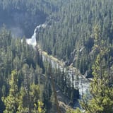 Inspiration Point, Yellowstone and Crystal Falls via North Rim Trail ...