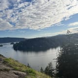 Quarry Rock Lookout from Deep Cove, British Columbia, Canada - 4,592 ...