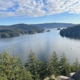 Quarry Rock Lookout from Deep Cove, British Columbia, Canada - 4,592 ...