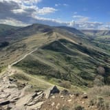 Castleton, Mam Tor, and The Great Ridge Loop, Derbyshire, England ...